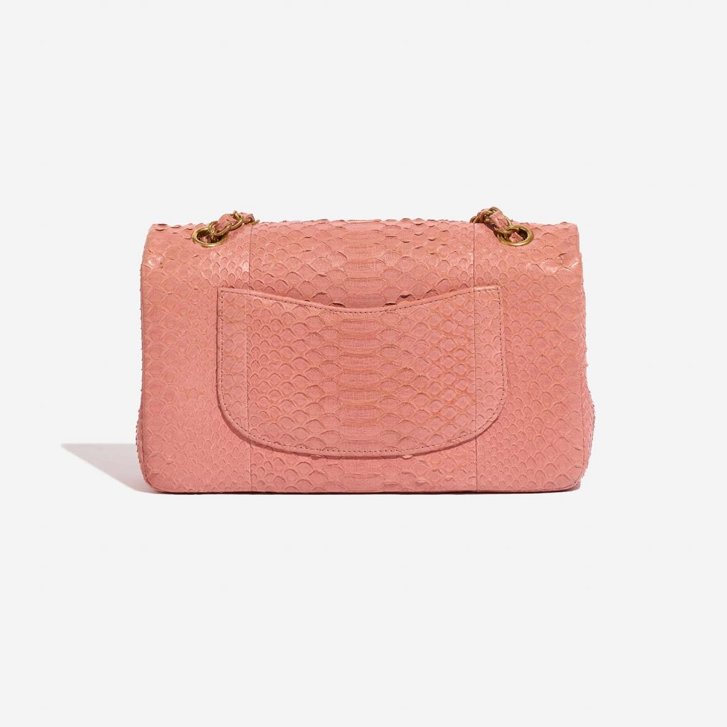 Chanel Timeless Medium Python Dusty Rose | SACLÀB