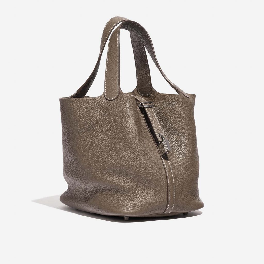 Hermès Picotin 22 Taurillon Clemence Etoupe | SACLÀB