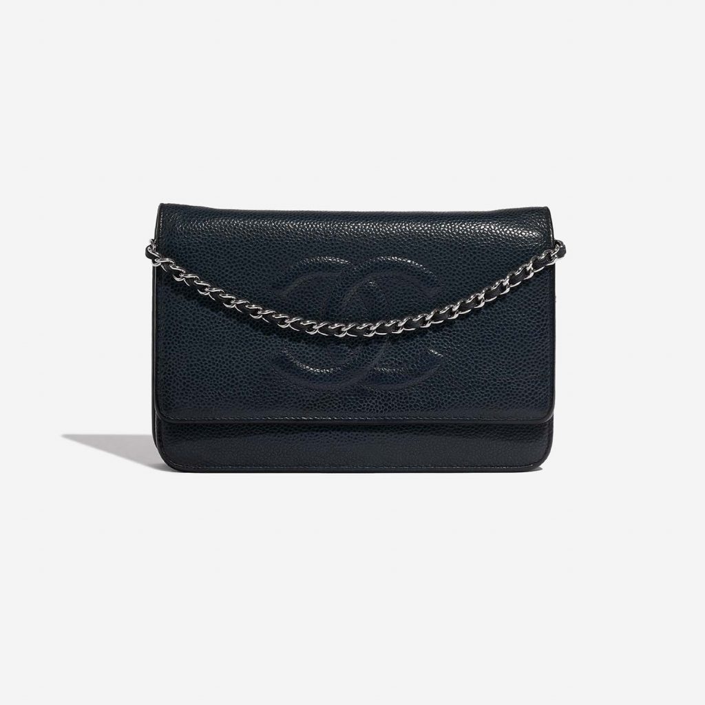 Chanel WOC Caviar Dark Blue | SACLÀB