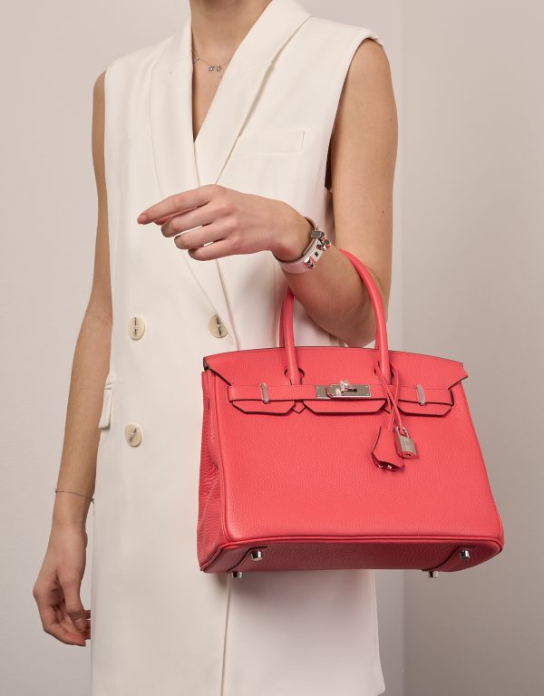 Hermès Birkin 30 Togo Rose Jaipur | SACLÀB