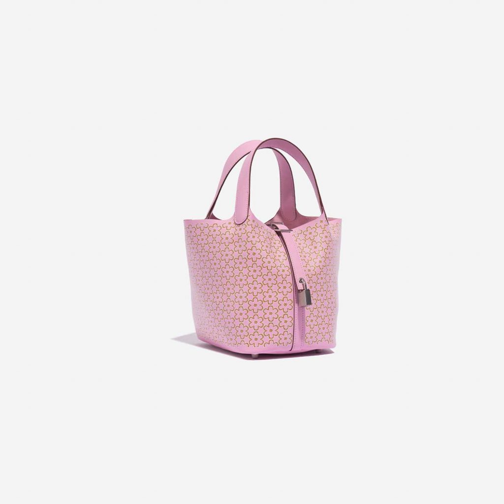 Hermès Lucky Daisy Picotin 18 Swift Mauve Sylvestre | SACLÀB