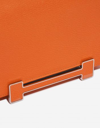 Hermès Geta Chèvre Mysore Orange | SACLÀB