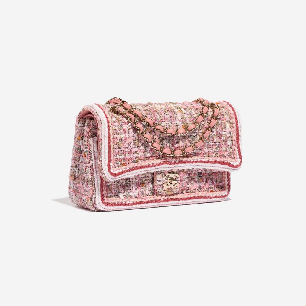 Chanel Timeless Medium Tweed Pink | SACLÀB