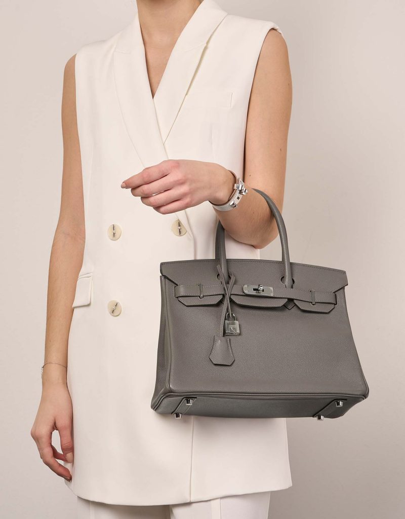 Hermès Birkin 30 Epsom Gris Asphalte | SACLÀB