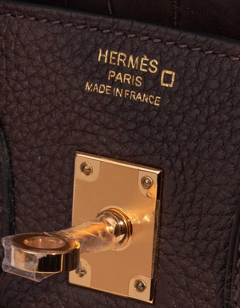 Hermès Birkin Touch 25 Togo / Alligator Matte Ebene | SACLÀB