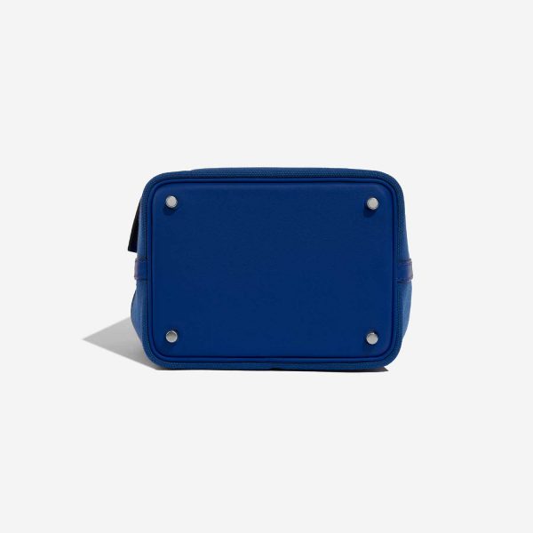 Hermès Picotin Cargo 18 Toile / Swift Blue Royal / Blue Egee | SACLÀB