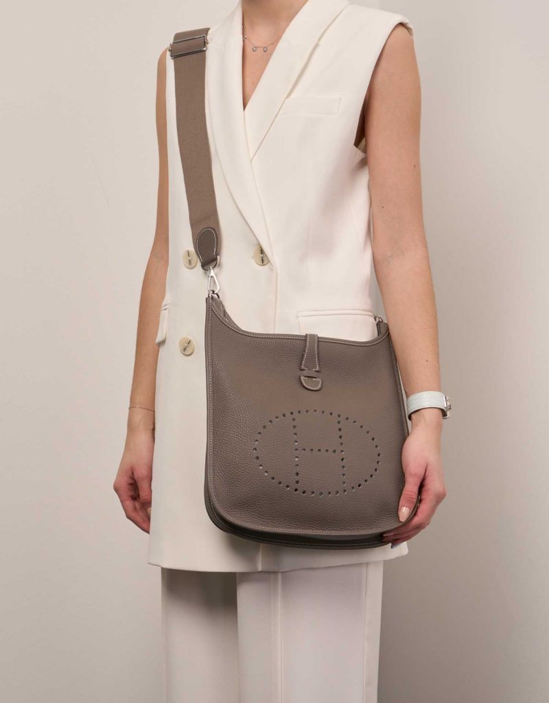 Hermès Evelyne 29 Taurillon Clemence Etoupe | SACLÀB