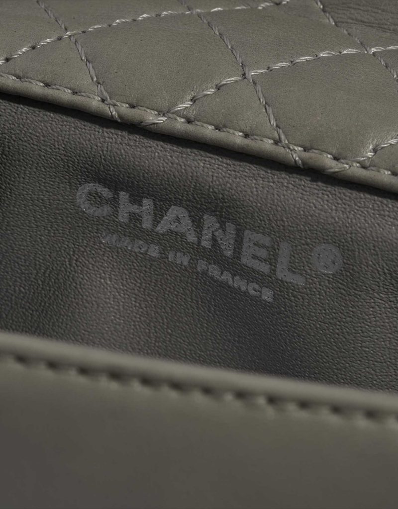 Chanel Timeless Extra Mini Lamb Light Grey | SACLÀB