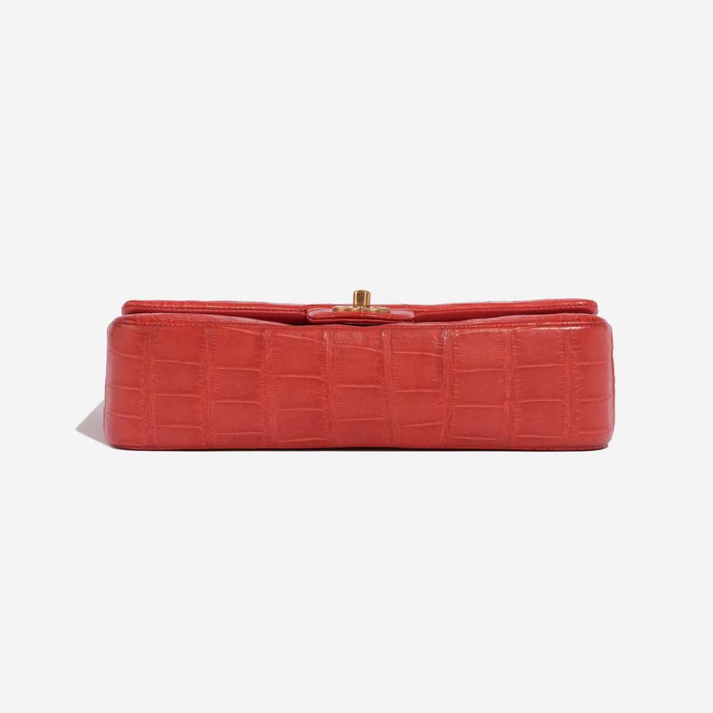 Chanel Timeless Medium Alligator Red | SACLÀB