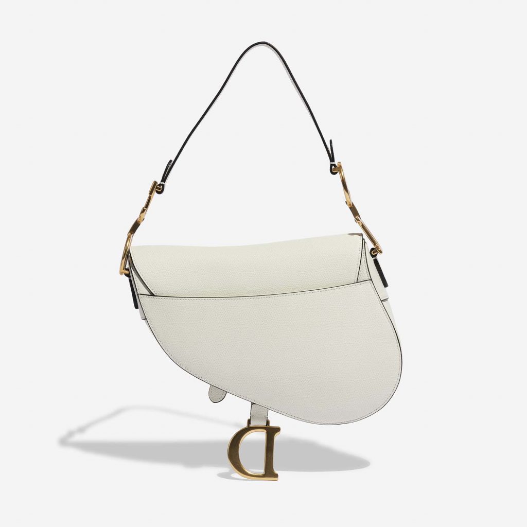 Dior Saddle Medium Calf Cream | SACLÀB