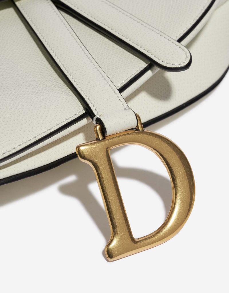 Dior Saddle Medium Calf Cream | SACLÀB