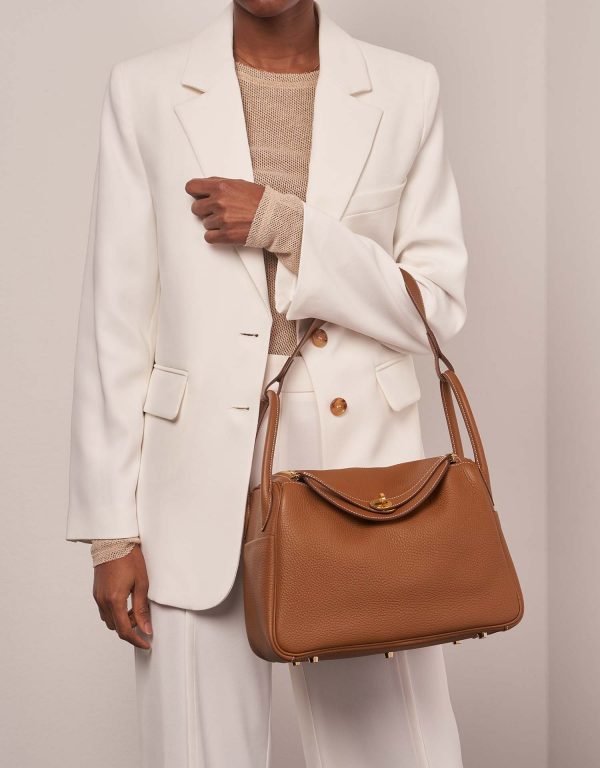Hermès Lindy 30 Togo Gold | SACLÀB