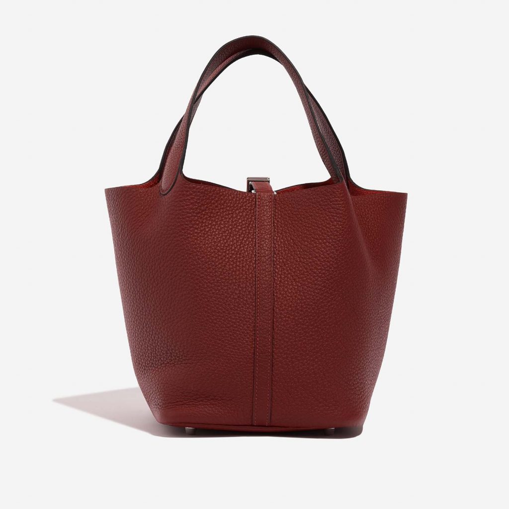 Hermès Picotin 22 Taurillon Clemence Rouge H | SACLÀB