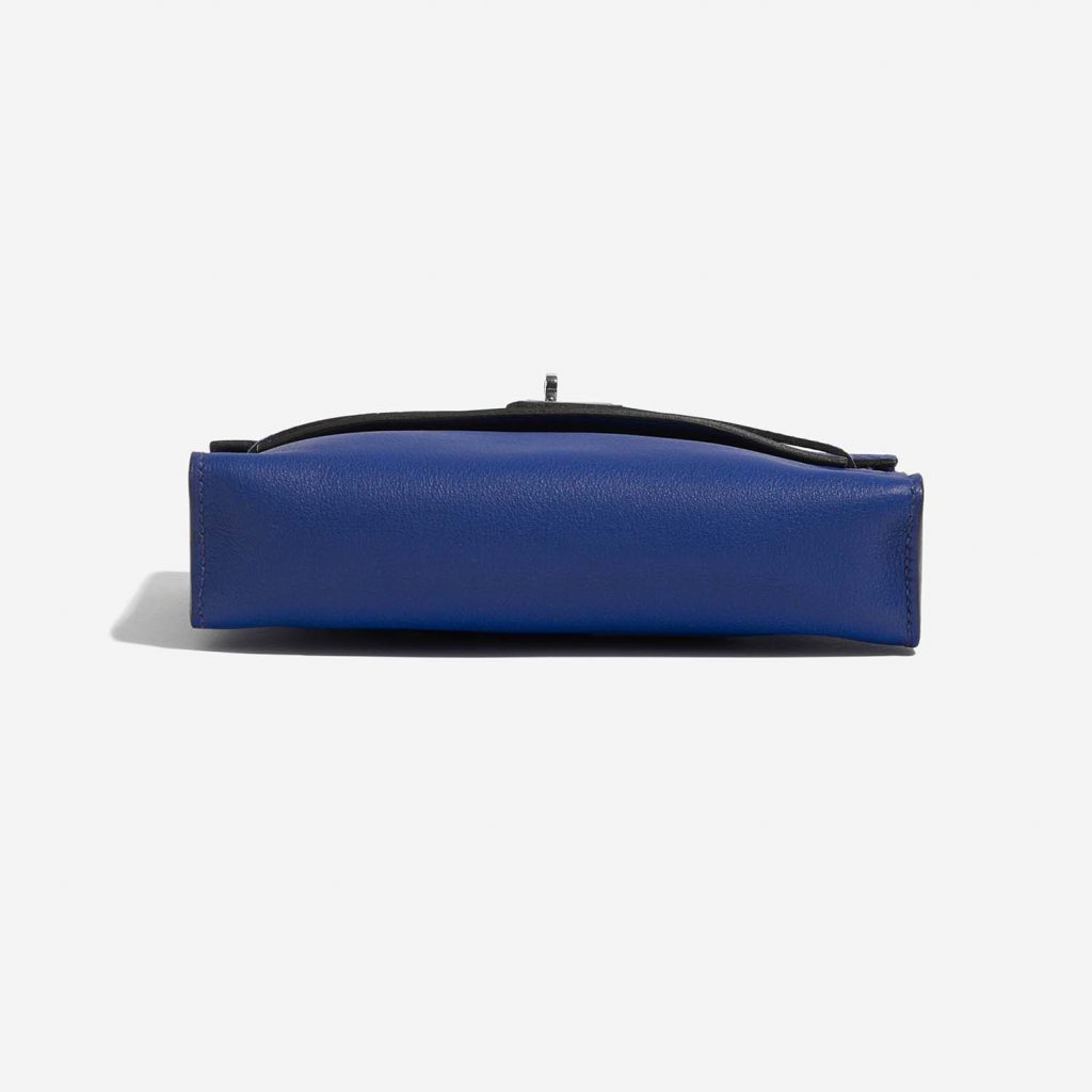 Hermès Kelly Micro Swift Blue Electrique | SACLÀB