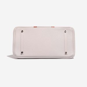 Hermès Birkin Club 35 Clemence / Lizard White / Gris / Perle / Sanguine ...