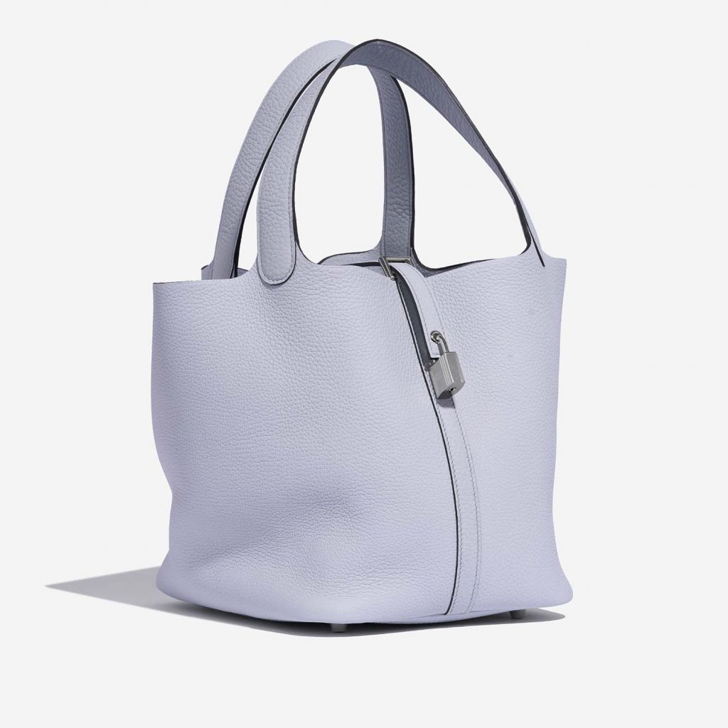 Hermès Picotin 22 Taurillon Clemence Blue Pale | SACLÀB