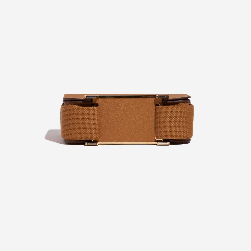 Hermès Geta Chèvre Mysore Caramel | SACLÀB
