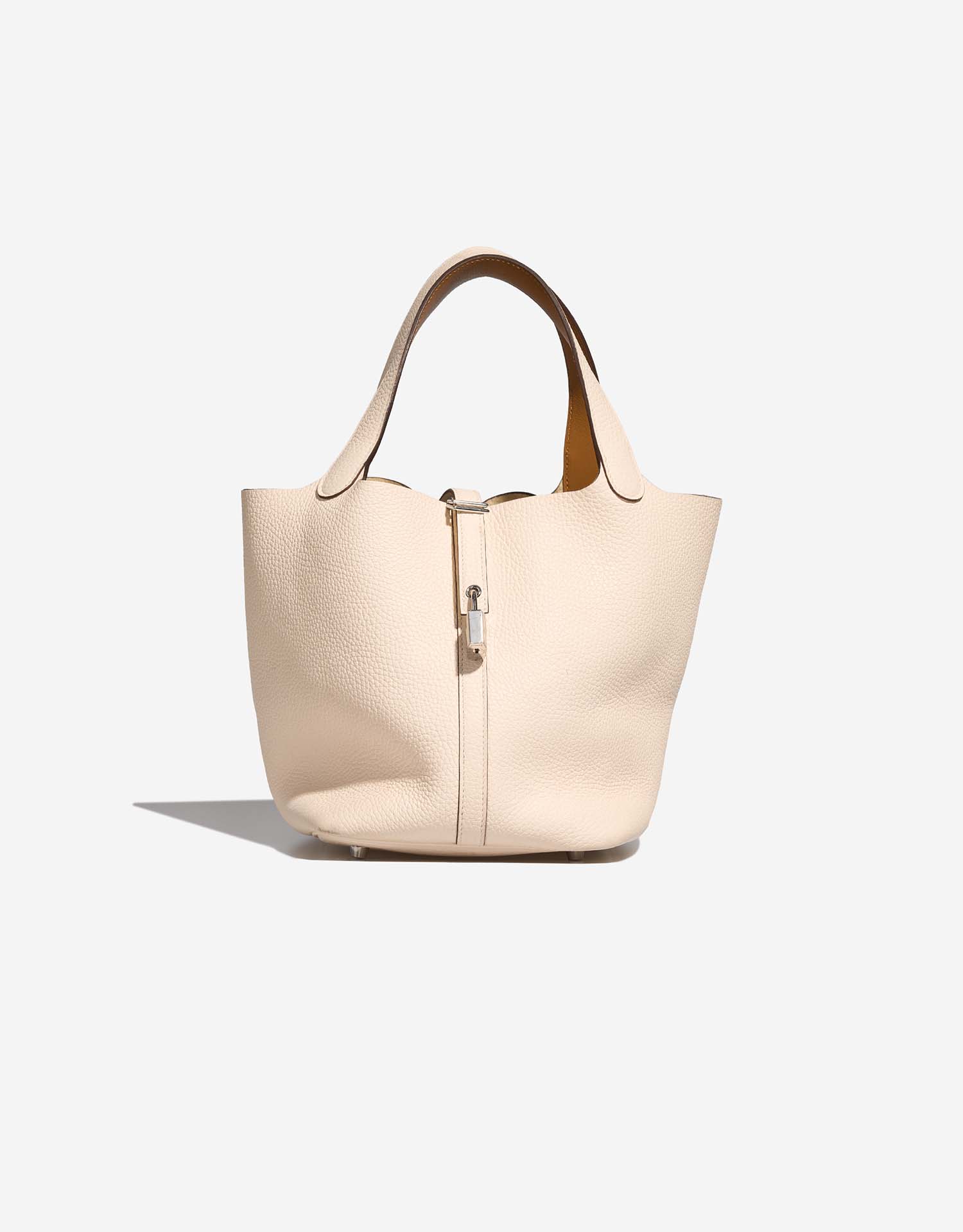 Hermès Picotin 22 Taurillon Clemence Nata / Sesam | SACLÀB