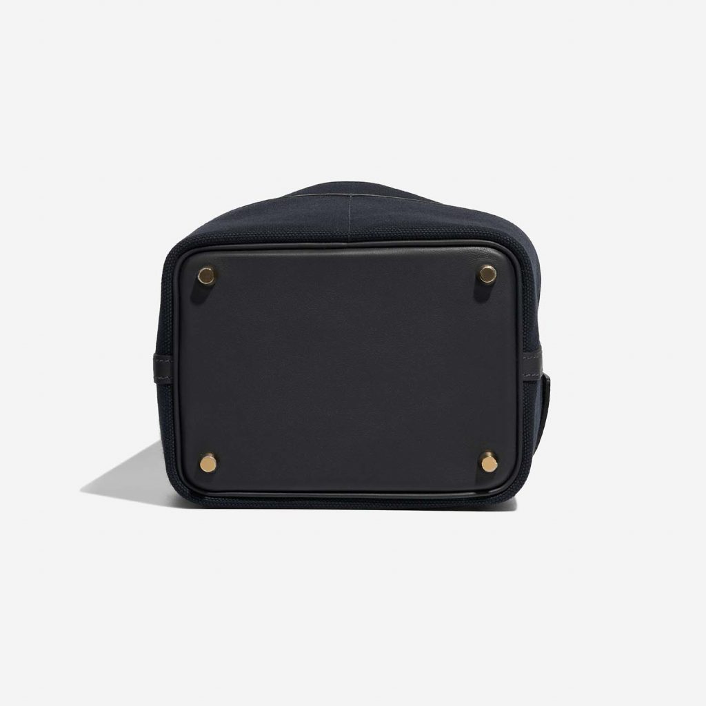 Hermès Picotin Cargo 18 Toile / Swift Caban / Blue Marine | SACLÀB