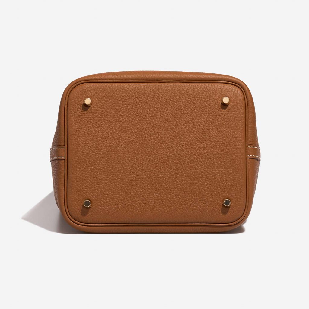 Hermès Picotin 22 Taurillon Clemence Gold | SACLÀB