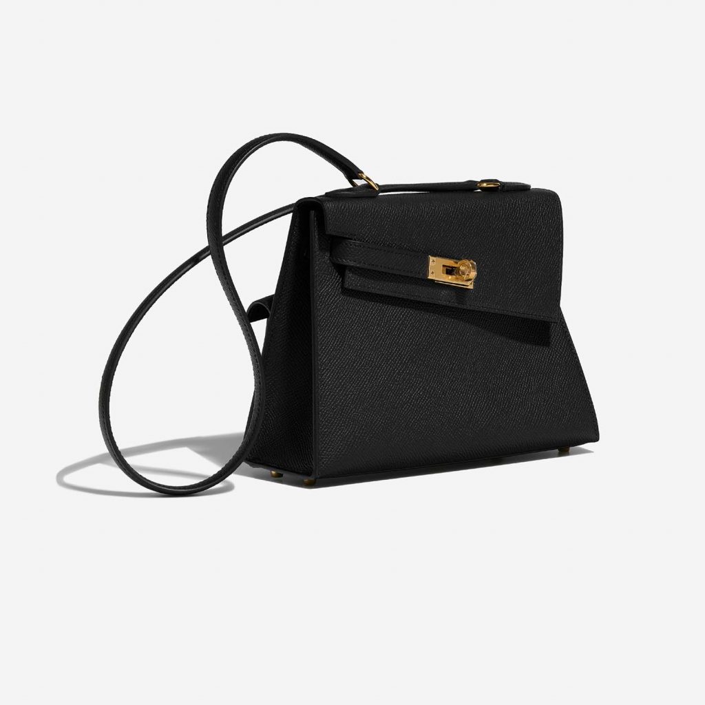 Hermès Kelly 20 Mini en Desordre Epsom Black | SACLÀB