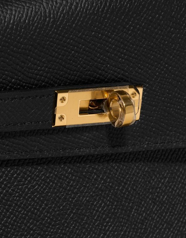 Hermès Kelly 20 Mini en Desordre Epsom Black | SACLÀB