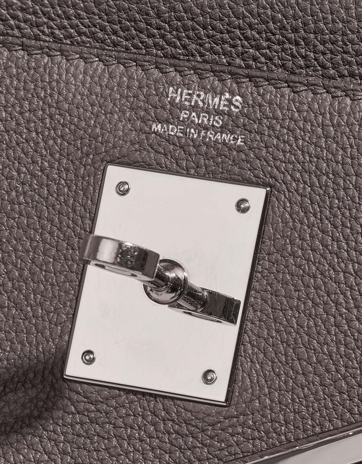 Hermès Kelly 28 Evercolor Etain | SACLÀB