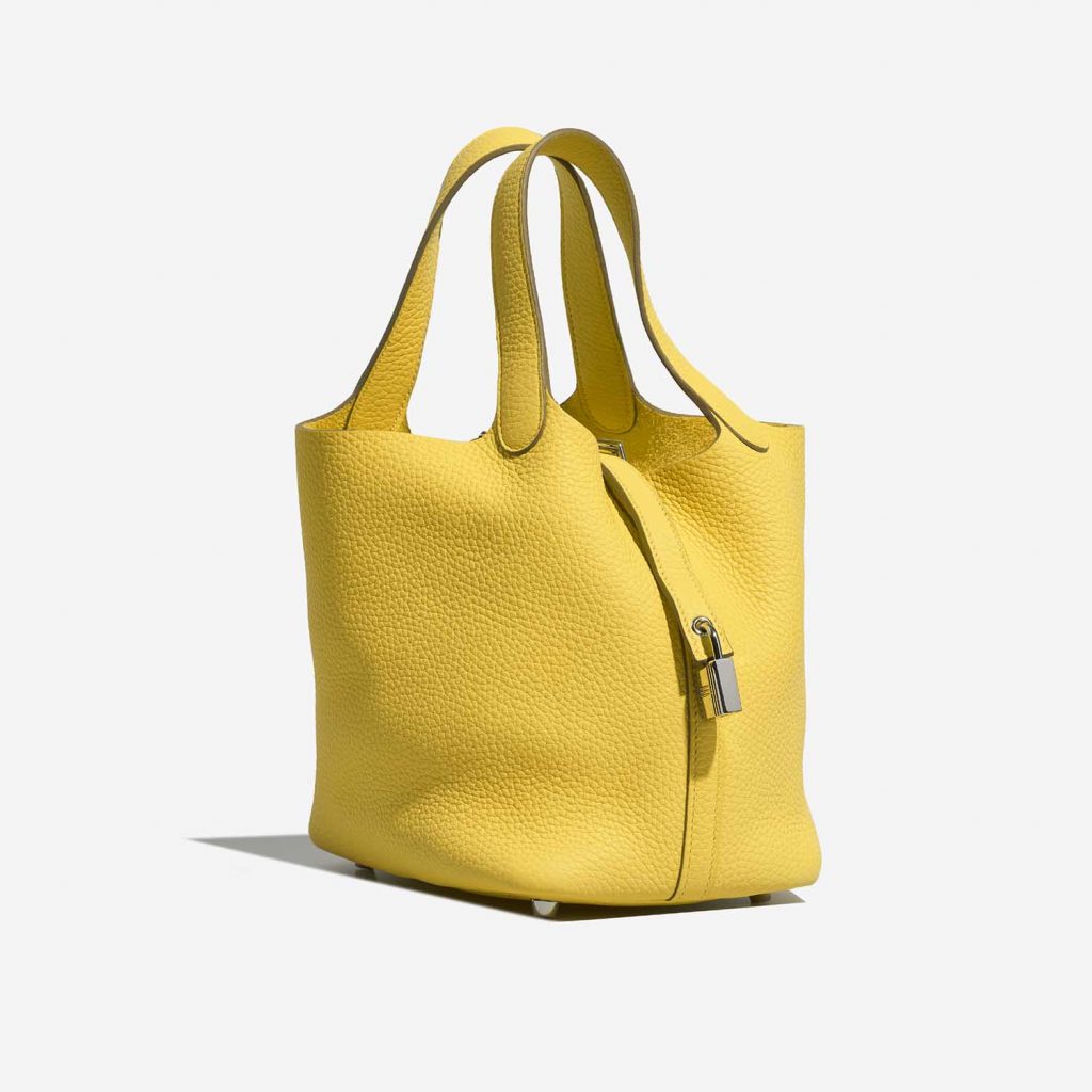 Hermès Picotin 18 Taurillon Clemence Lime | SACLÀB