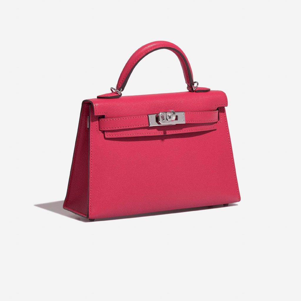 Hermès Kelly Mini Chevre Chamkila Rose Extreme | SACLÀB