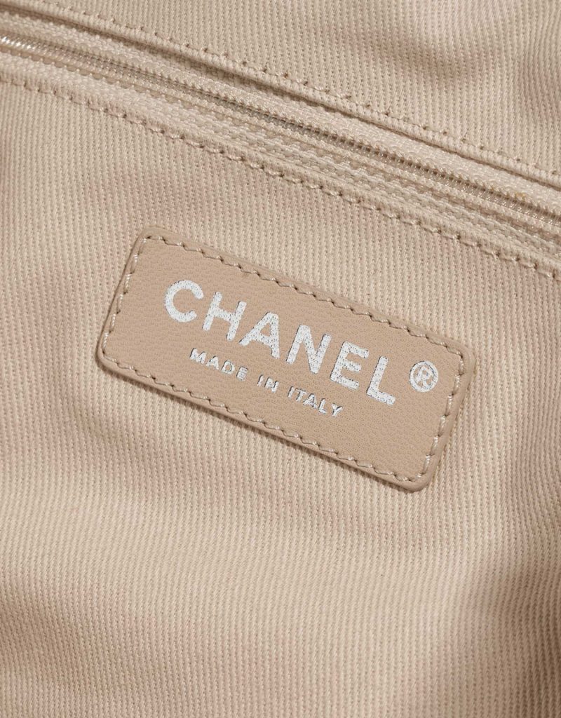 Chanel Shopping Tote Rattan / Caviar Beige | SACLÀB