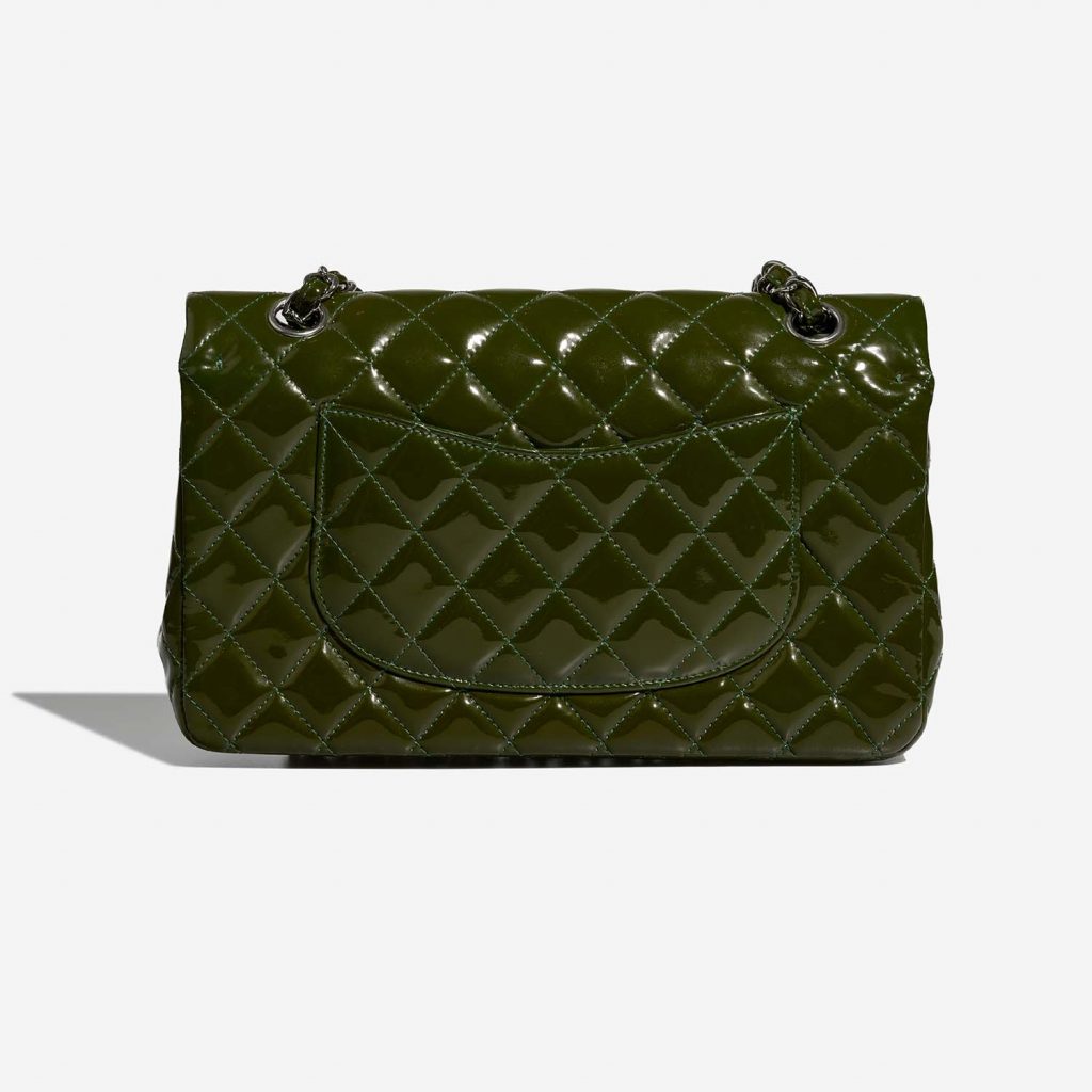 Chanel Timeless Medium Patent Green | SACLÀB