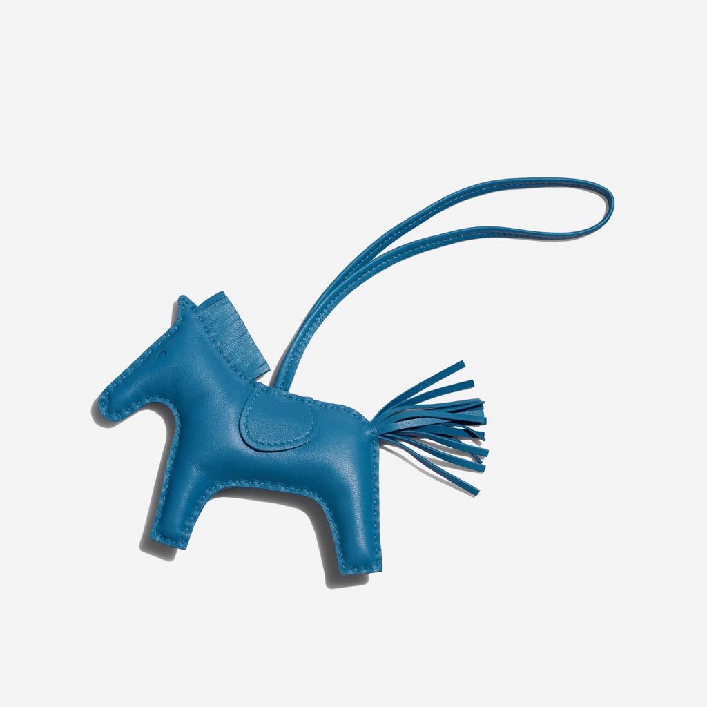 Hermès Rodeo MM Milo Blue Zanzibar | SACLÀB