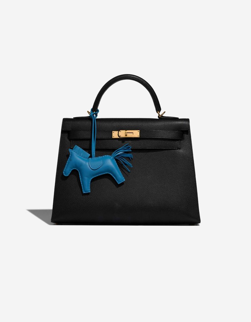 Hermès Rodeo MM Milo Blue Zanzibar | SACLÀB
