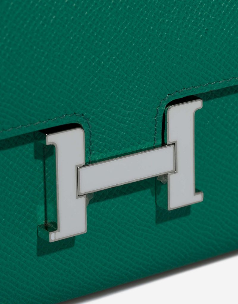 Hermès Constance To Go Epsom Vert Jade / Blue Brume | SACLÀB