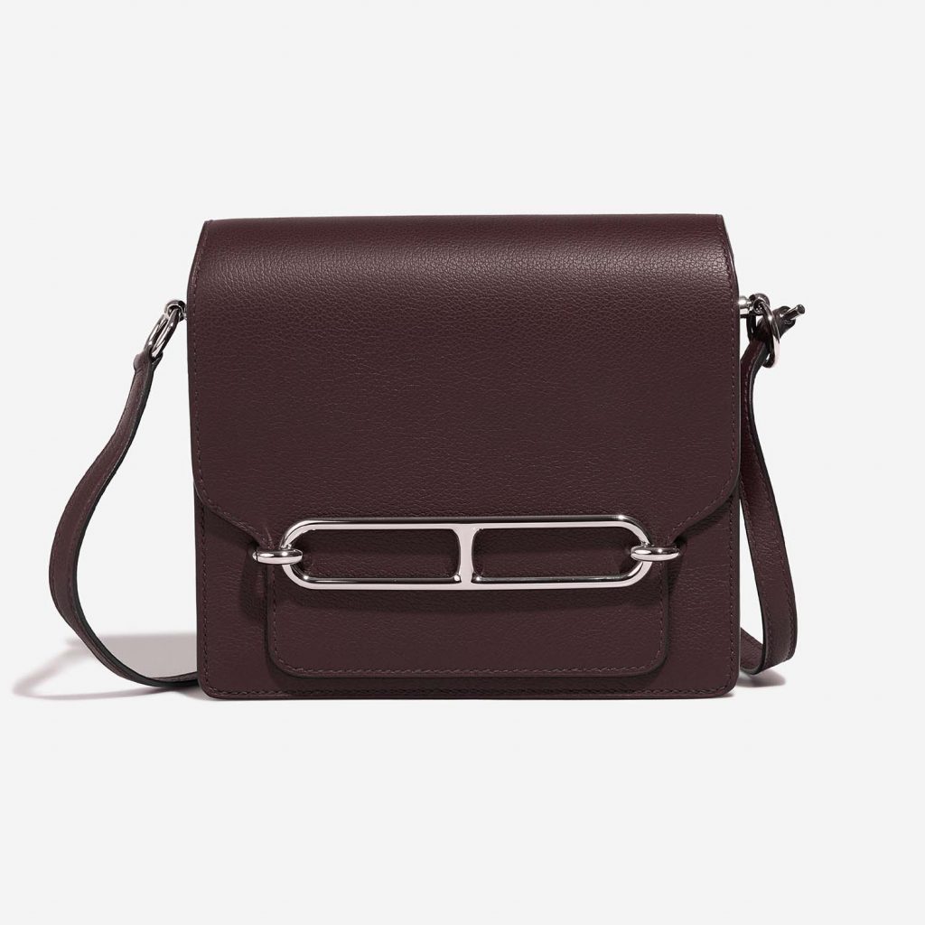Hermès Roulis 18 Evercolor Rouge Sellier | SACLÀB