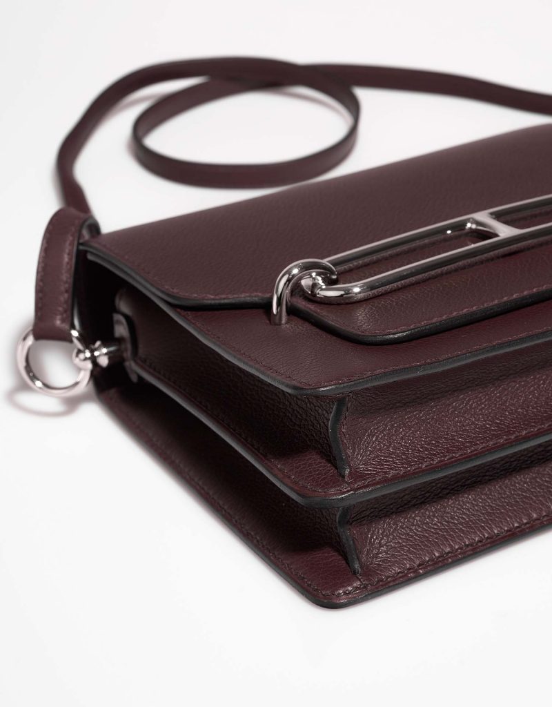 Hermès Roulis 18 Evercolor Rouge Sellier | SACLÀB