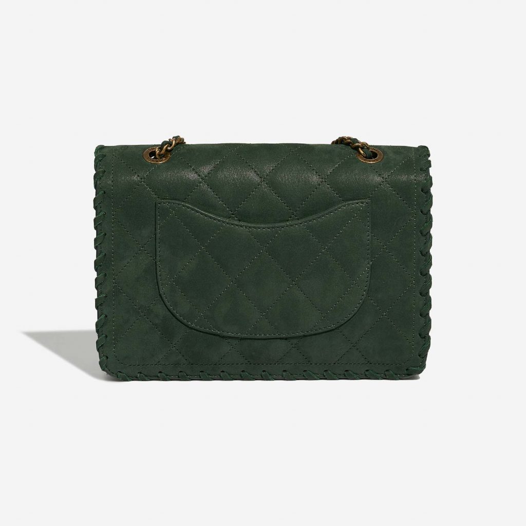 Chanel Timeless Small Suede Emerald Green | SACLÀB