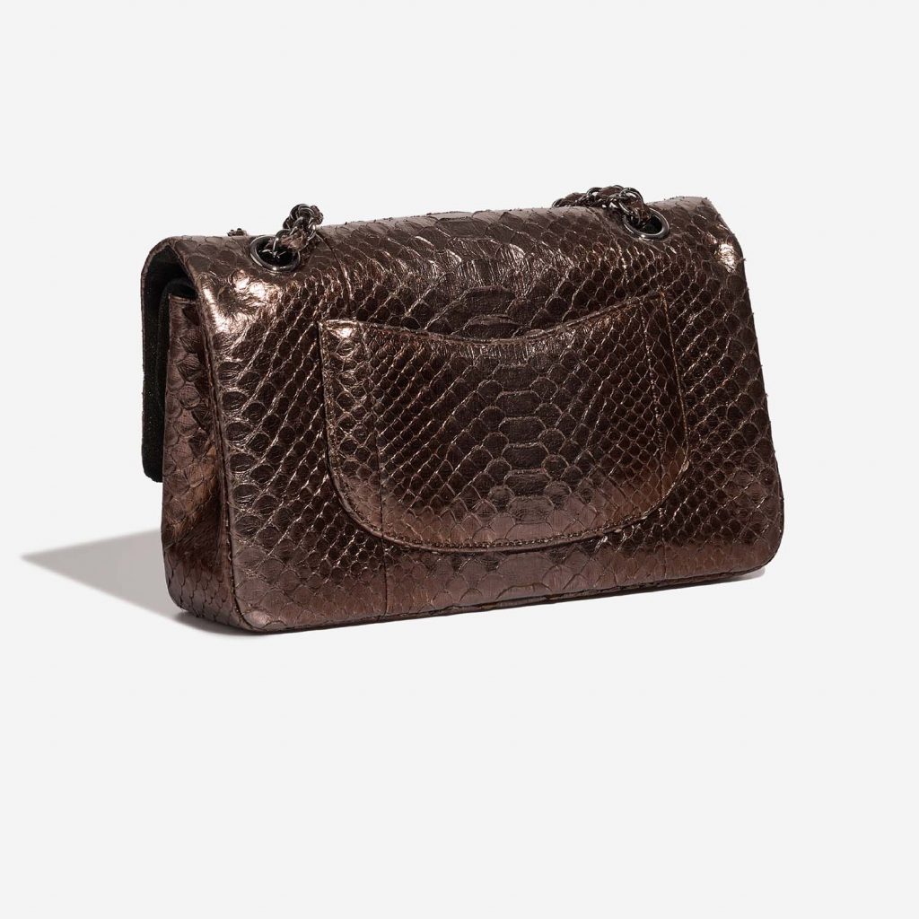 Chanel Timeless Medium Python Bronze | SACLÀB