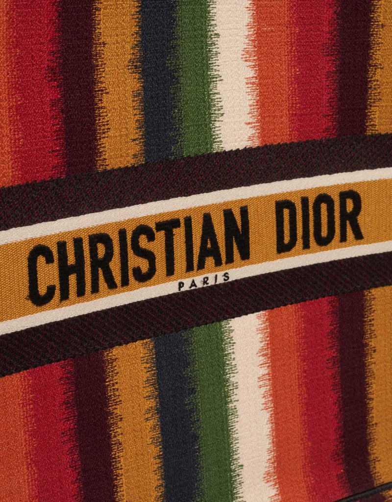 Dior Book Tote Medium Canvas Multicolour | SACLÀB