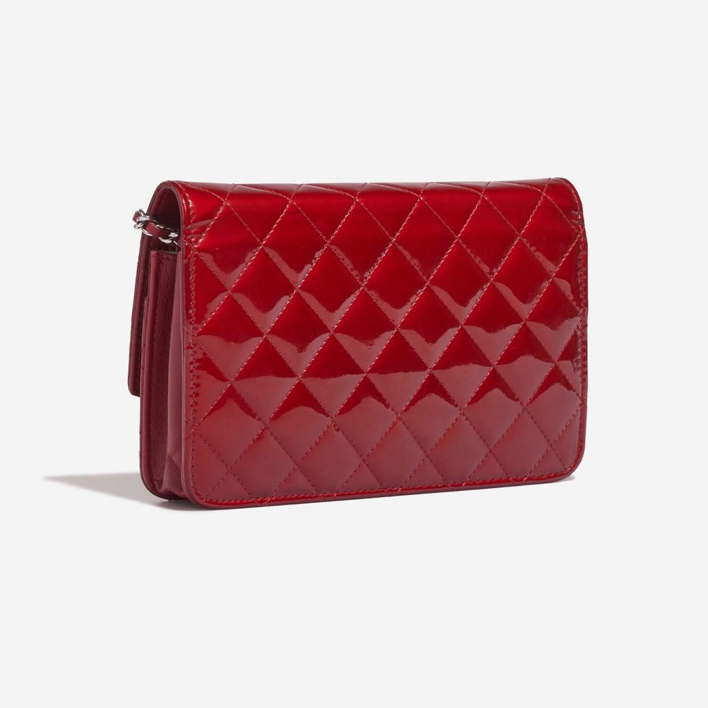Chanel Timeless Wallet On Chain Patent Red | SACLÀB