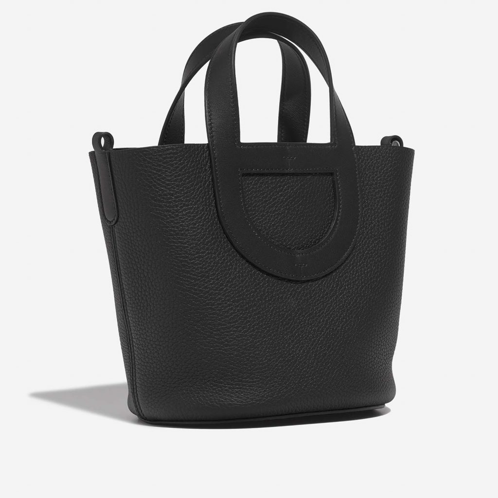Hermès In-The-Loop 18 Taurillon Clémence / Swift Black | SACLÀB