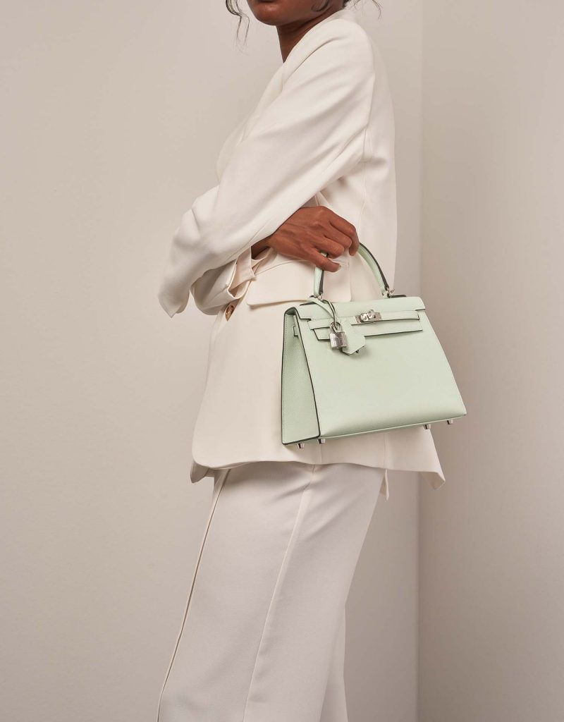 Hermès Kelly 25 Epsom Vert Fizz | SACLÀB
