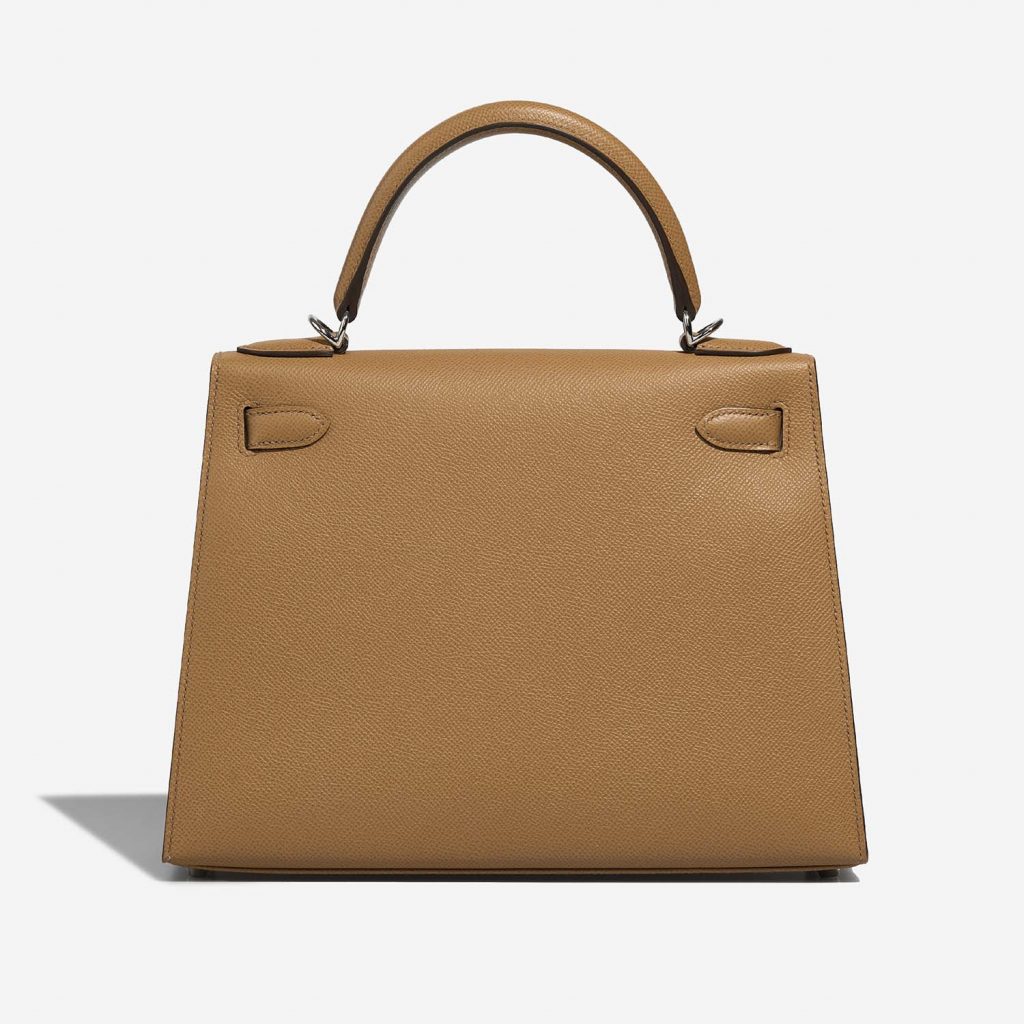 Hermès Kelly 28 Epsom Biscuit / Mauve Sylvestre | SACLÀB