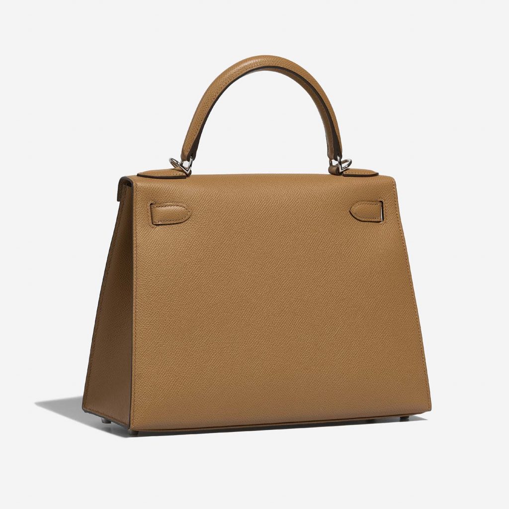Hermès Kelly 28 Epsom Biscuit / Mauve Sylvestre | SACLÀB