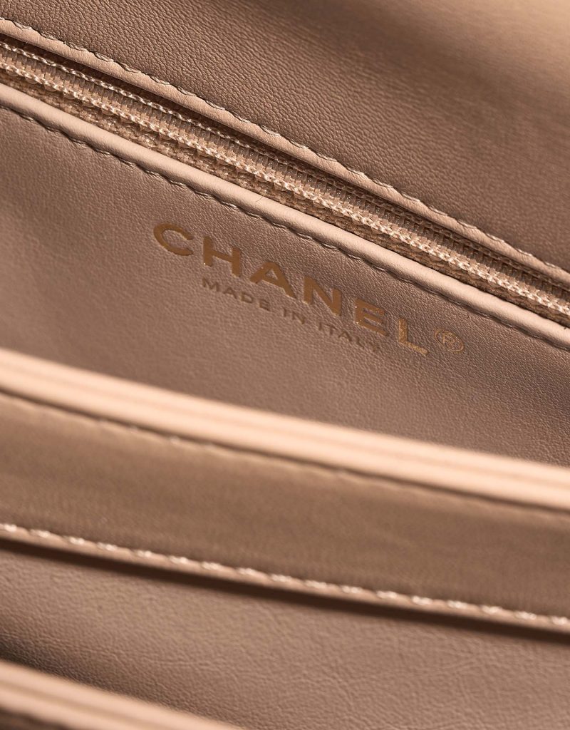 Chanel Trendy CC Medium Lamb Beige | SACLÀB