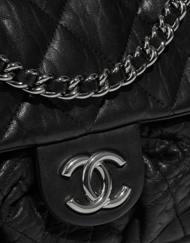 Chanel Chain Around Medium Aged Calf Black | SACLÀB