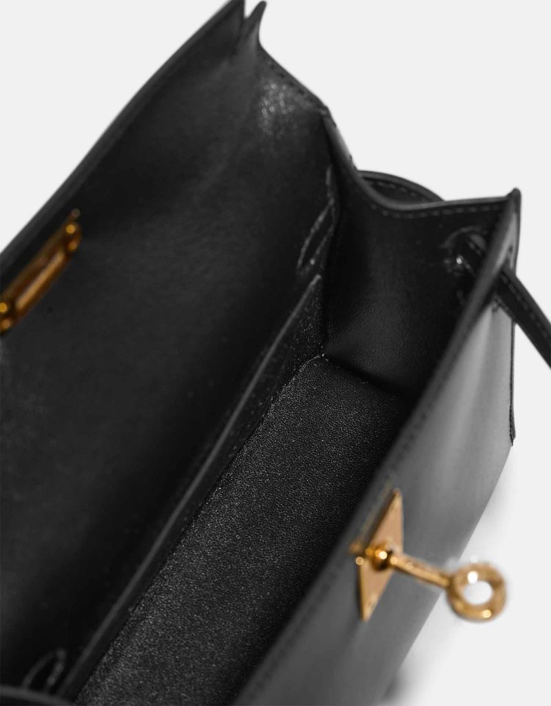 Hermès Kelly Mini Box Black | SACLÀB