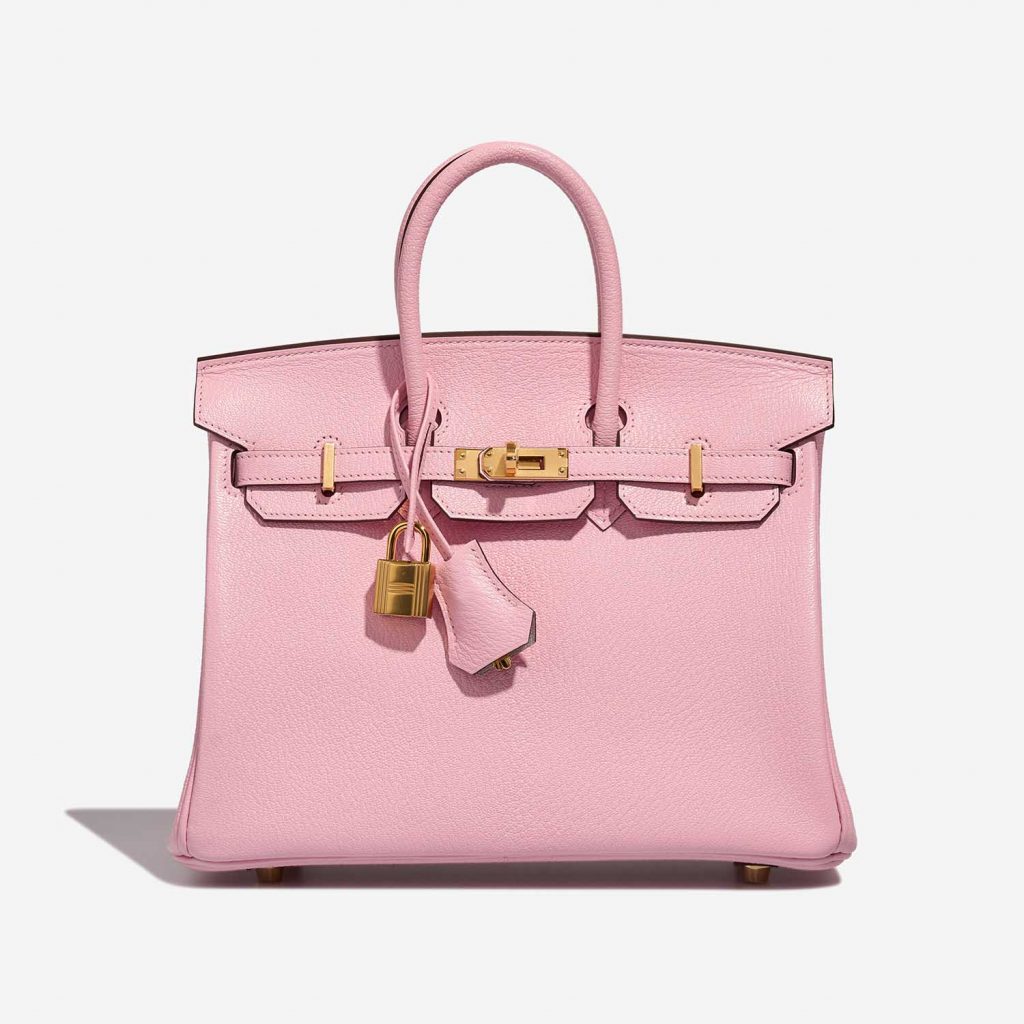 Hermès Birkin HSS 25 Chèvre Rose Sakura / Gris Perle | SACLÀB