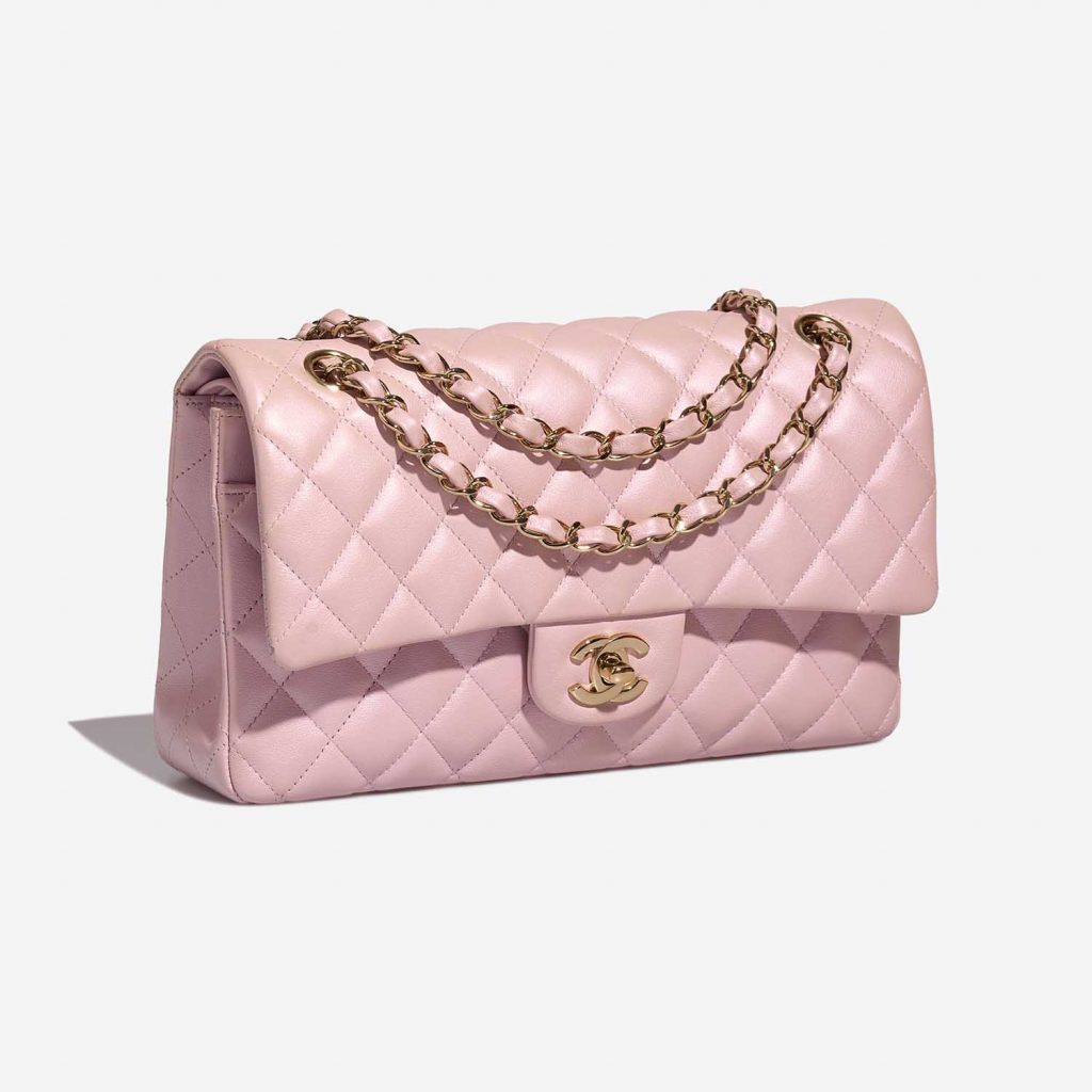 Chanel Timeless mittelgroße Tasche Kalbsleder Rosa | SACLÀB