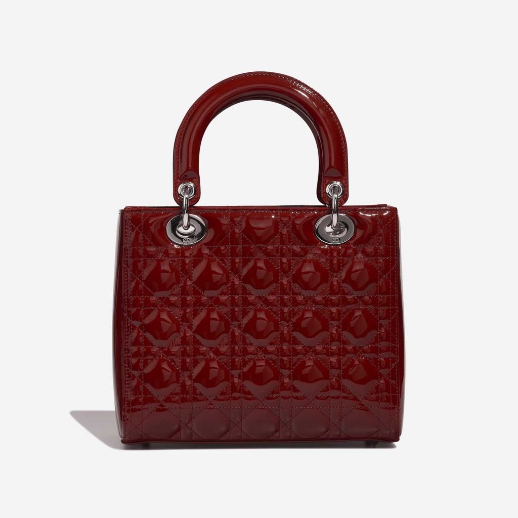 Dior Lady Medium Patent Red | SACLÀB